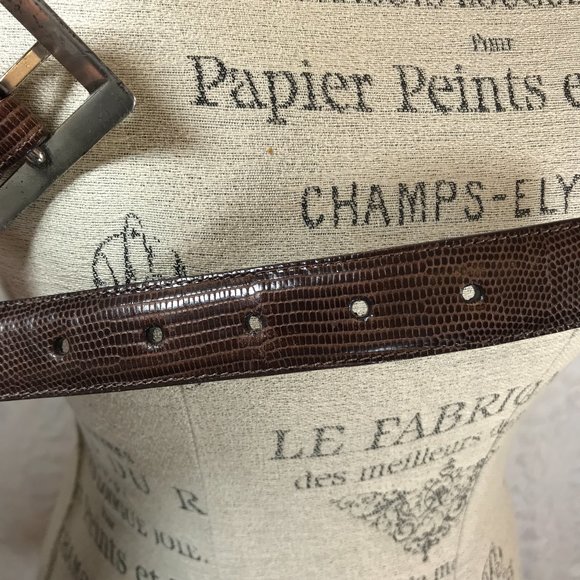 Brighton | Accessories | Brighton Vintage 2329 Brown Leather Belt ...